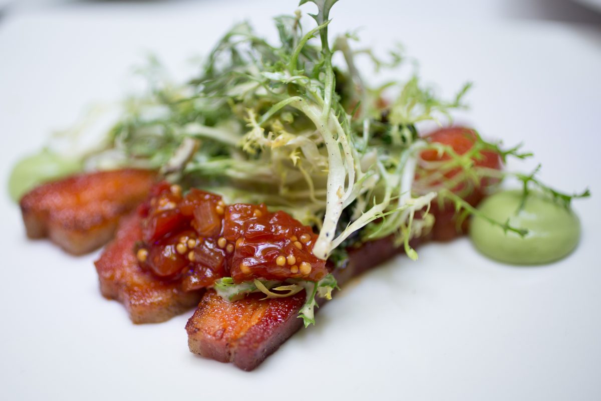 Lionfish Menu Feature: All About Pork Belly. | Lionfish Modern Coastal ...